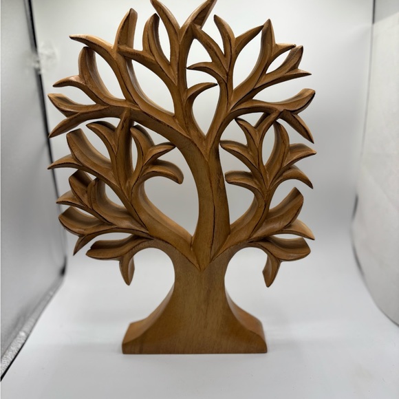 Accents | Artistic Wooden Tree Sculpture | Poshmark